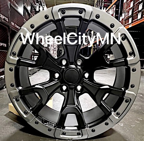 20" black gray OE Bronco Raptor replica wheels fits 2004 2023 Ford F150 ...