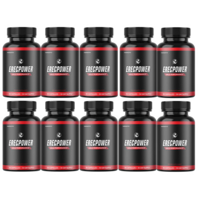 Erecpower for Men Erec Power Advanced Formula Male Support Pills - 10 ...
