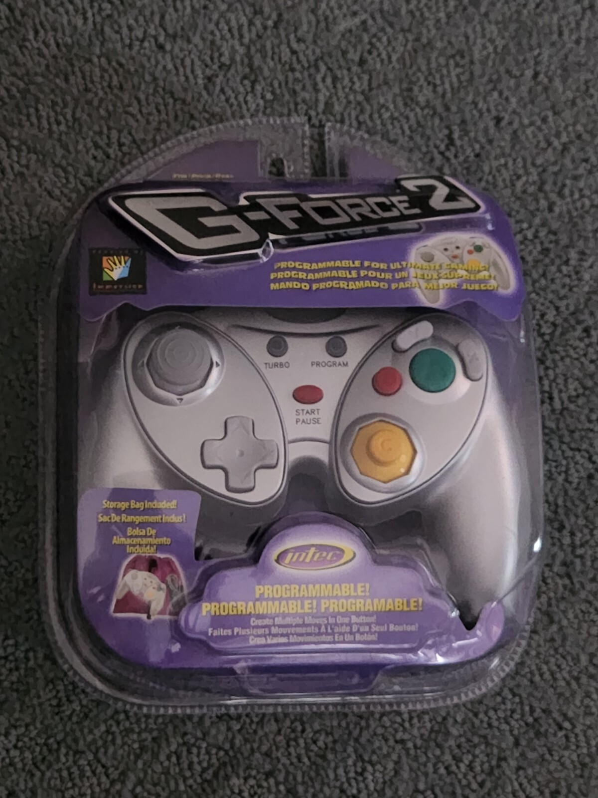 INTEC G-FORCE PROGRAMMABLE GAME CUBE CONTROLLER ( NEW ) | eBay