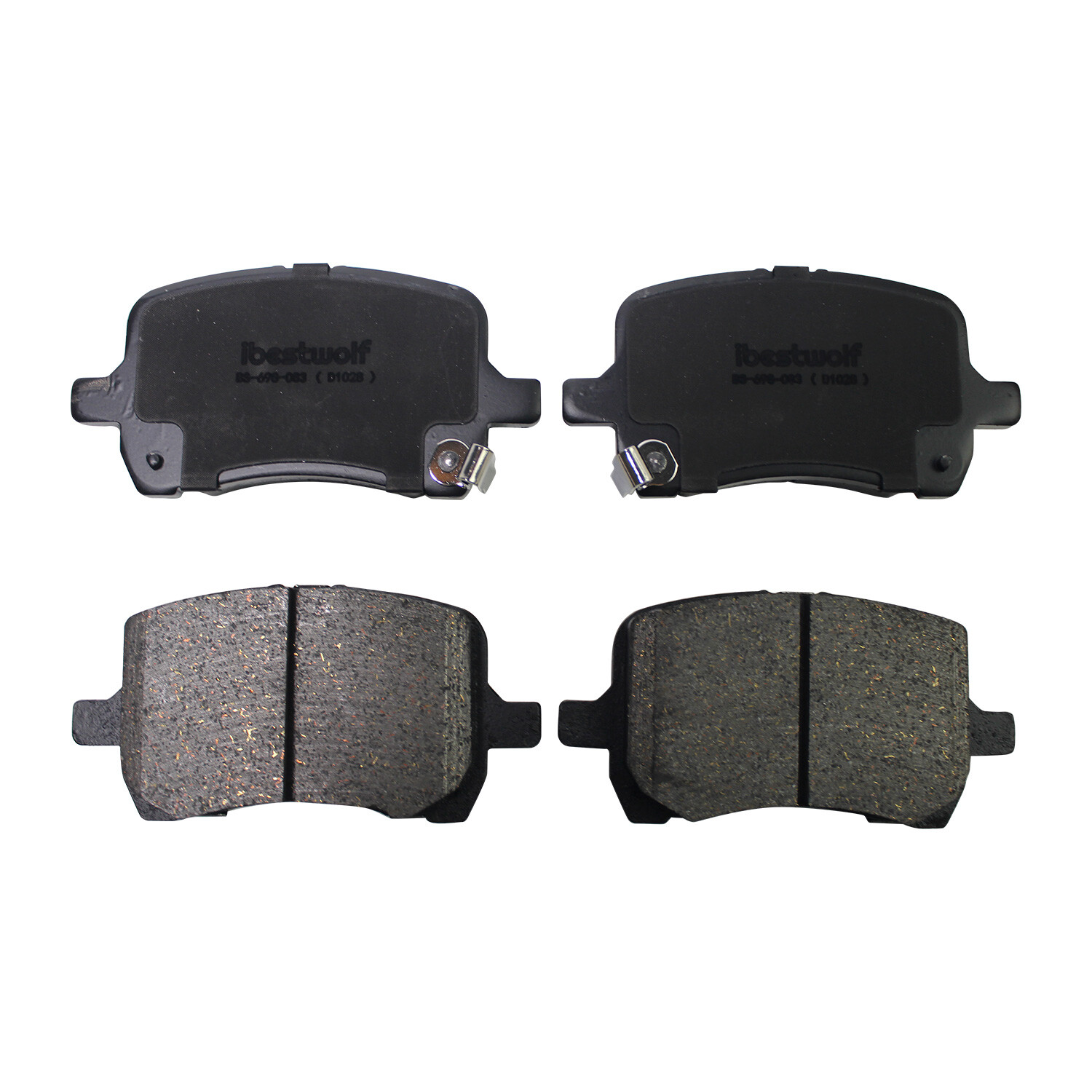 Front Ceramic Brake Pads 1028 For Chevy Cobalt Malibu Pontiac G6 Saturn ...
