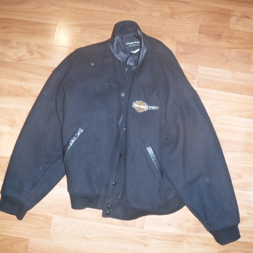 Harley Davidson F-150 wool jacket Large | eBay