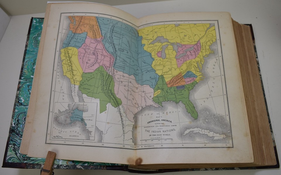 1879 WESTERN WILDS J.H. Beadle Beautiful Binding Restored Text ...