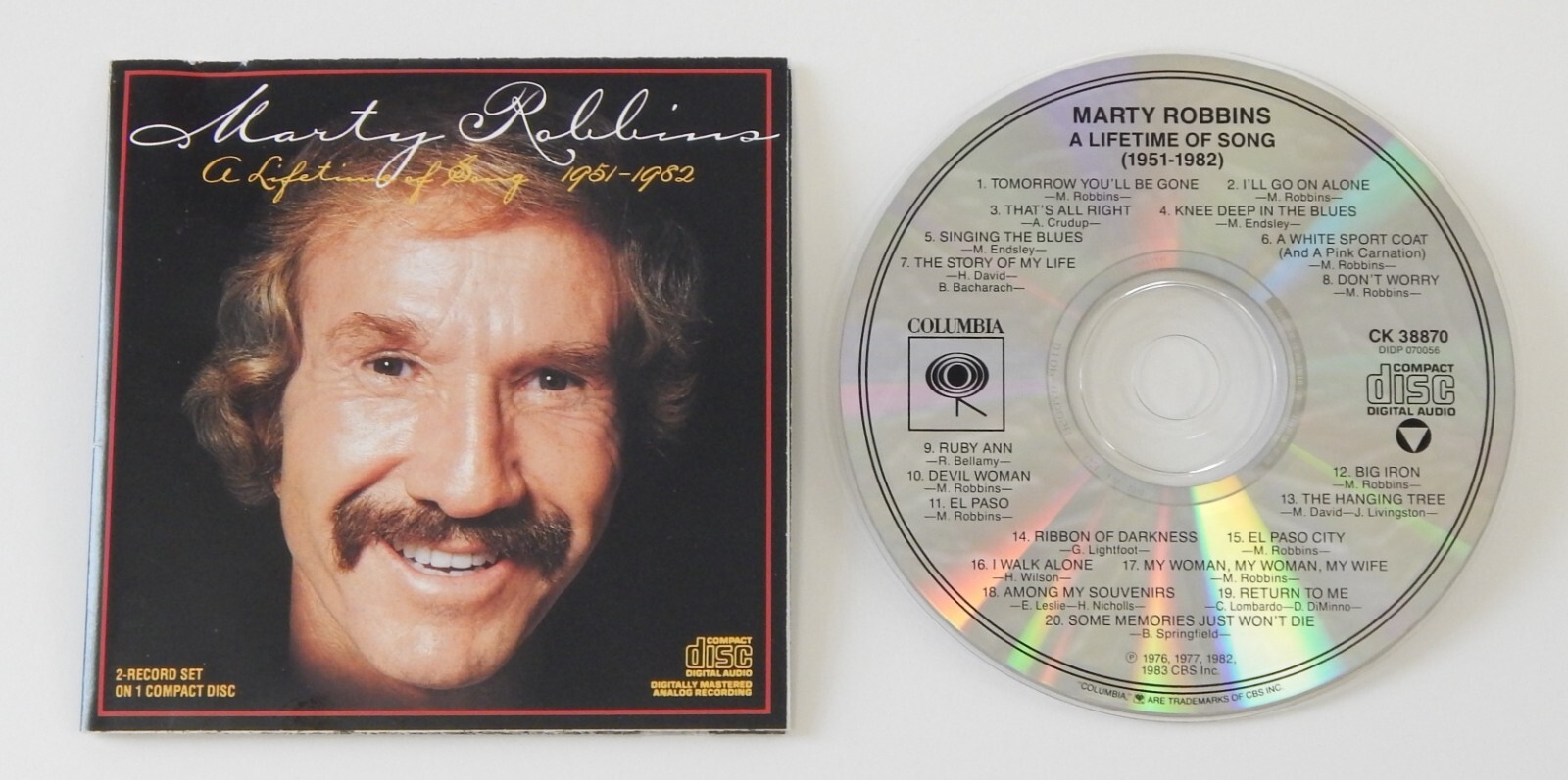 Marty Robbins - A Lifetime of Song 1951-1982 - CD | eBay