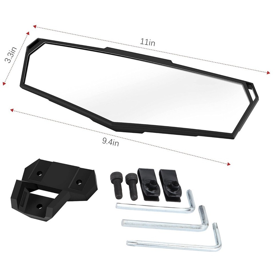 UTV Rear View Center Mirror 2883763 For Polaris RZR PRO XP / PRO R 2020 ...