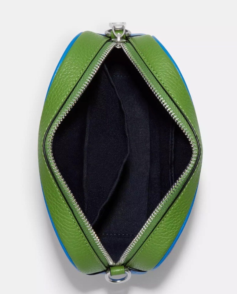 COACH Mini Jamie Camera Bag & Medium Wallet In Leather Sport Purple ...