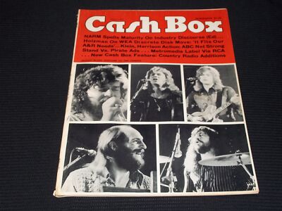 1973 MARCH 3 CASH BOX MAGAZINE - MOODY BLUES COVER - TOP 100 CHARTS - H ...