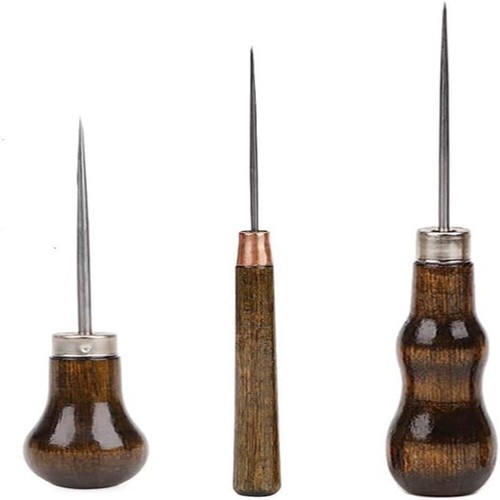 Gourd Shape Sharp Awl Handmade Old-fashioned Needle Cone Perforated ...