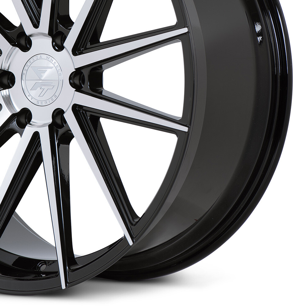 24" FERRADA FT1 MACHINED CONCAVE WHEELS RIMS FITS CHEVROLET TAHOE - SET ...