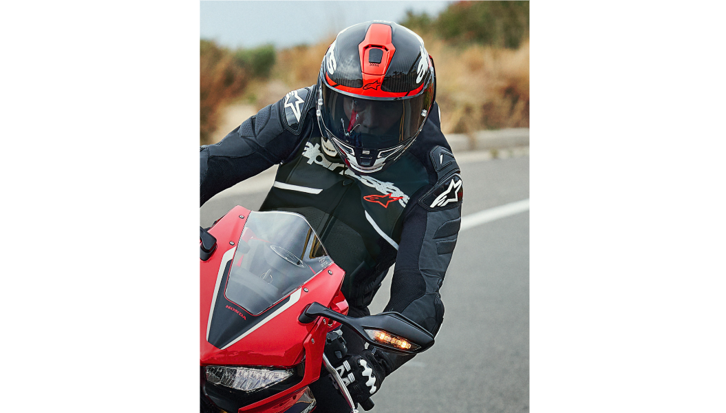 ALPINESTARS SUPERTECH R10 TEAM CARBON/RED/WHITE HELMET LARGE - IN STOCK ...