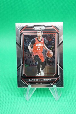 (2 Cards) 2022-23 Prizm Base #188 Garrison Mathews Houston Rockets CS5 ...