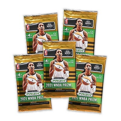 2021 Panini WNBA Prizm Basketball Trading Card Blaster Box 613297990901 ...