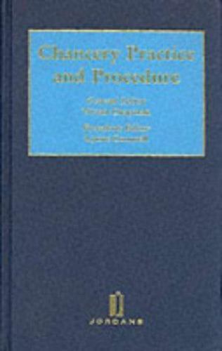 Chancery Practice and Procedure by Jordan Publishing Limited Staff ...