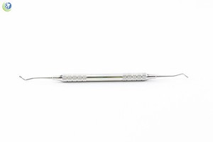 DENTAL INSTRUMENT AMALGAM CONDENSER #0-1 SMOOTH 8MM HOLLOW HANDLE ...