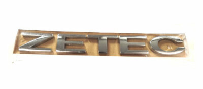 Genuine FORD ZETEC Badge Emblem- Focus, Fiesta, C-MAX, Galaxy, Mondeo ...
