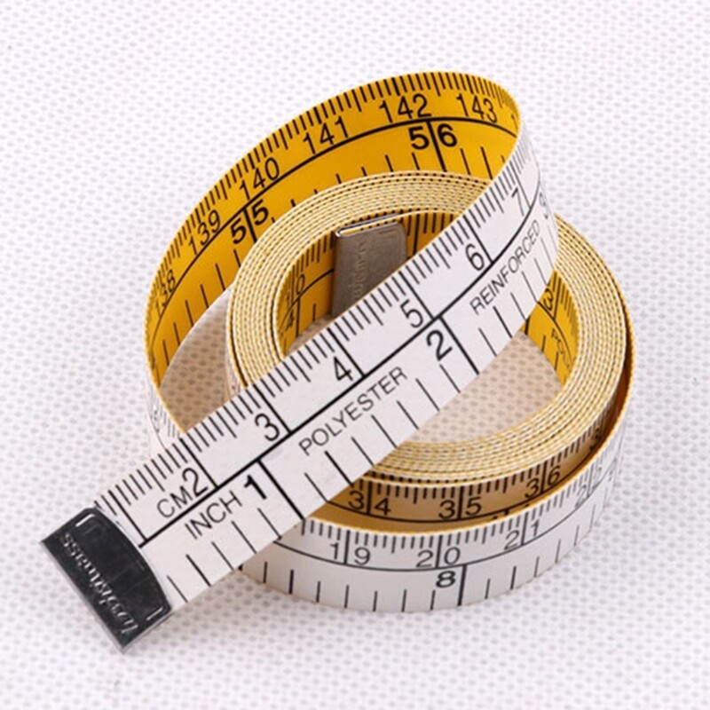 150cm/60" Body Measuring Ruler Sewing Tailor-Tape Measure Soft Flat ...