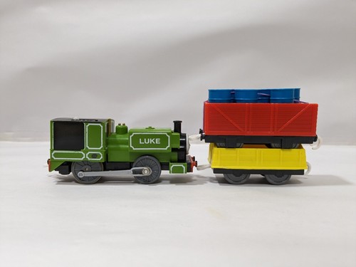 Thomas & Friends TOMY Plarail Trackmaster Luke Complete Set Rare Train ...