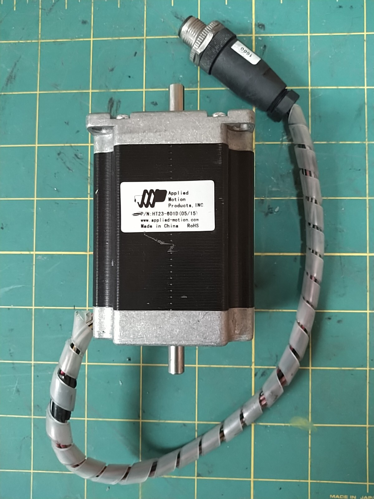 Applied Motion HT23-601D Dual Shaft Stepper Motor | eBay