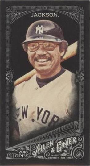 2018 Topps Allen & Ginter's X - Reggie Jackson #264 Mini for sale ...