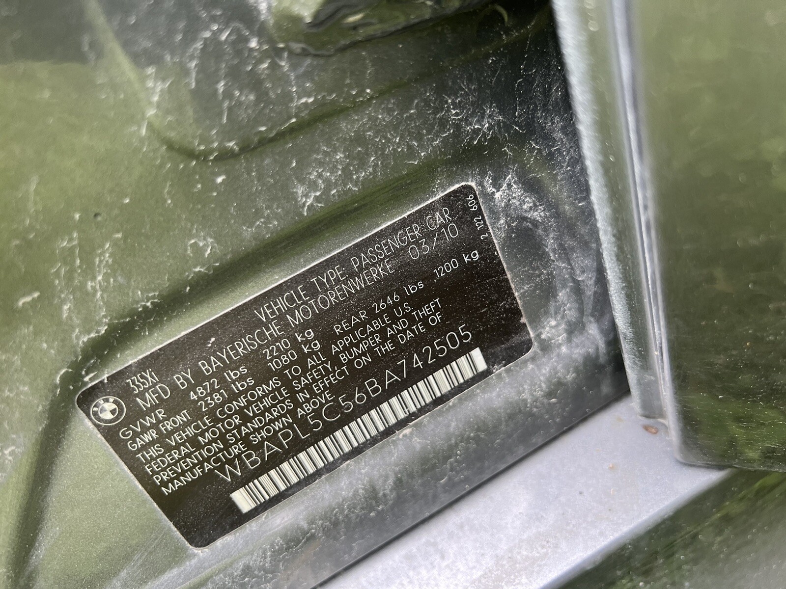 (pickup ONLY) 2011 2012 BMW F30 F10 X3 X5 E90 535i 335i E92 X1 N55 ...