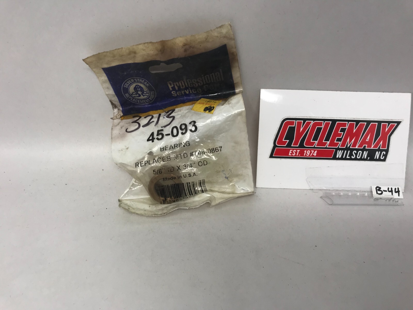 Silver Streak "NOS" Bronze Bushing Fits MTD 748-0867 948-0867 Tecumseh ...