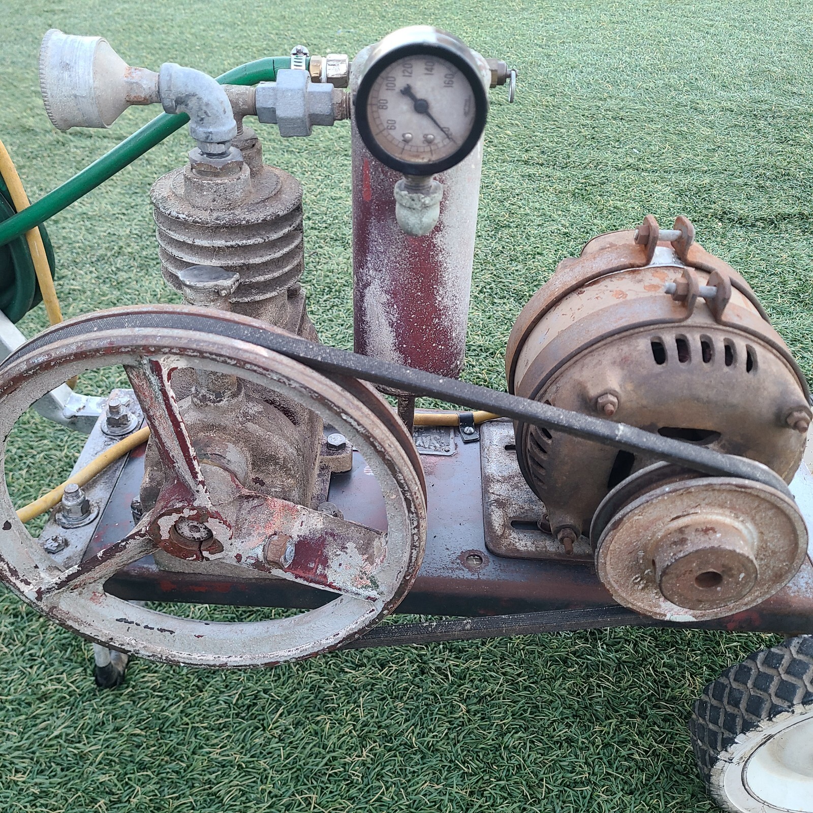 Vintage Air Compressor Saylor Beall Model 116KC | eBay