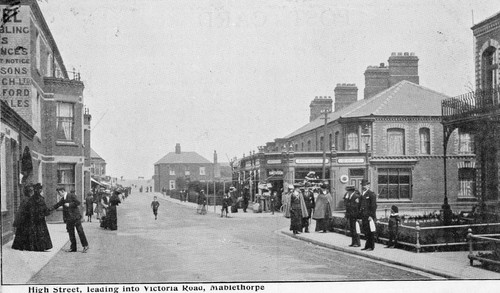 High Street Mablethorpe pc used 1905 Square Circle postmark | eBay