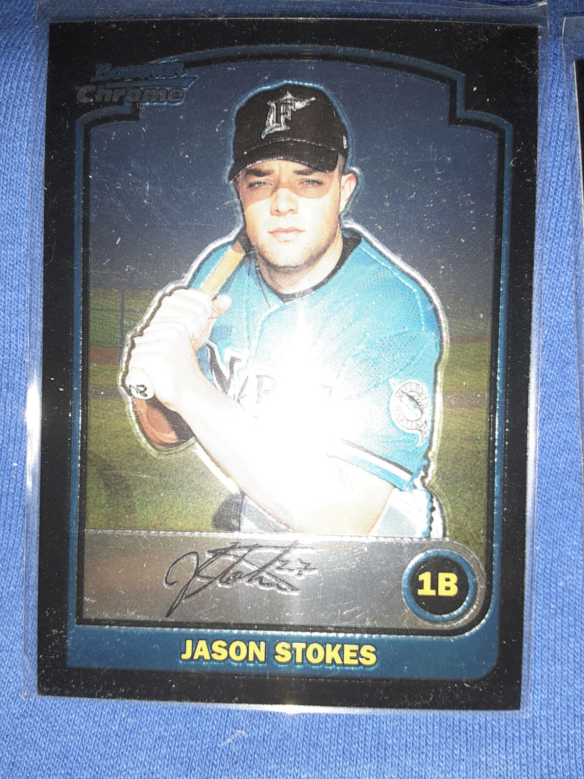 2003 BOWMAN CHROME - #163 JASON STOKES FLORIDA MARLINS | eBay