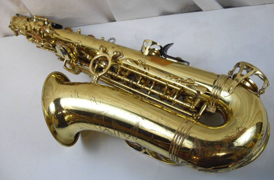 YANAGISAWA JAPAN MODEL 990-U PROFESSIONAL Eb ALTO SAXOPHONE LACQUERED ...