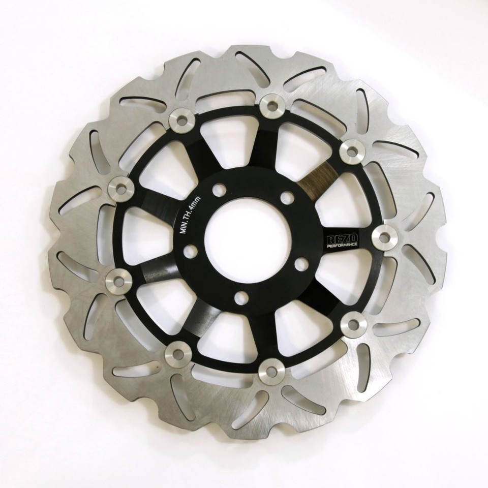 Rezo Wavy Front Brake Rotor Discs Pair for Suzuki GSF 600 N Bandit 95 ...