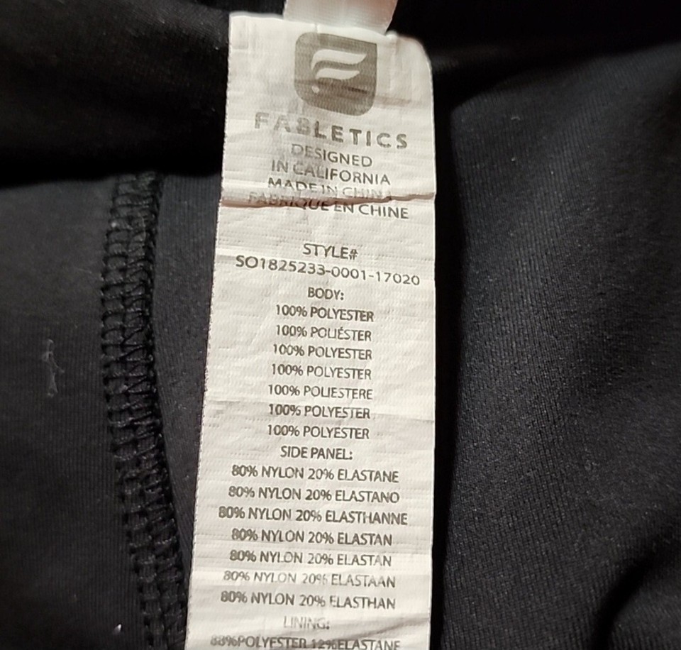 Fabletics Marley Mesh Athletic Internal Compression Shorts in Black ...