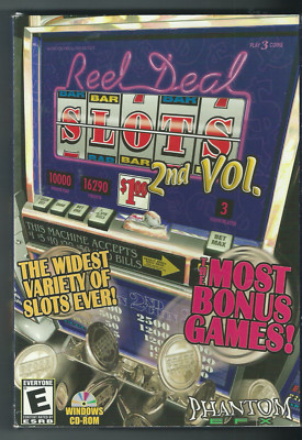 📦 Reel Deal Slots: Vol. 2 (Windows PC CD-ROM, 2002 w/ Manual, Works ...