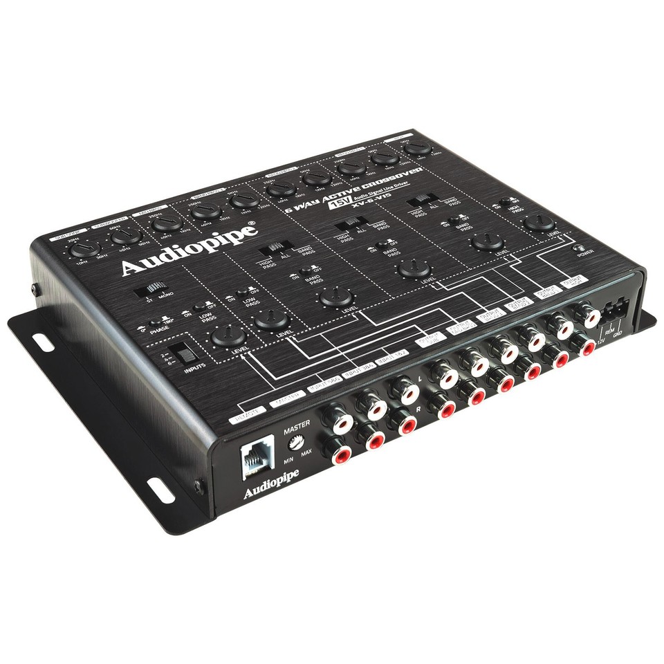 Audiopipe XV-6-V15 6-Way Active Crossover | eBay