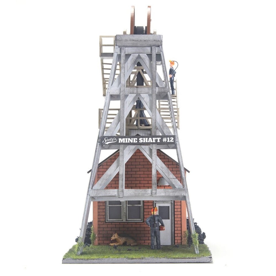 MENARDS O Scale Sooty's Mine Shaft #12 | eBay