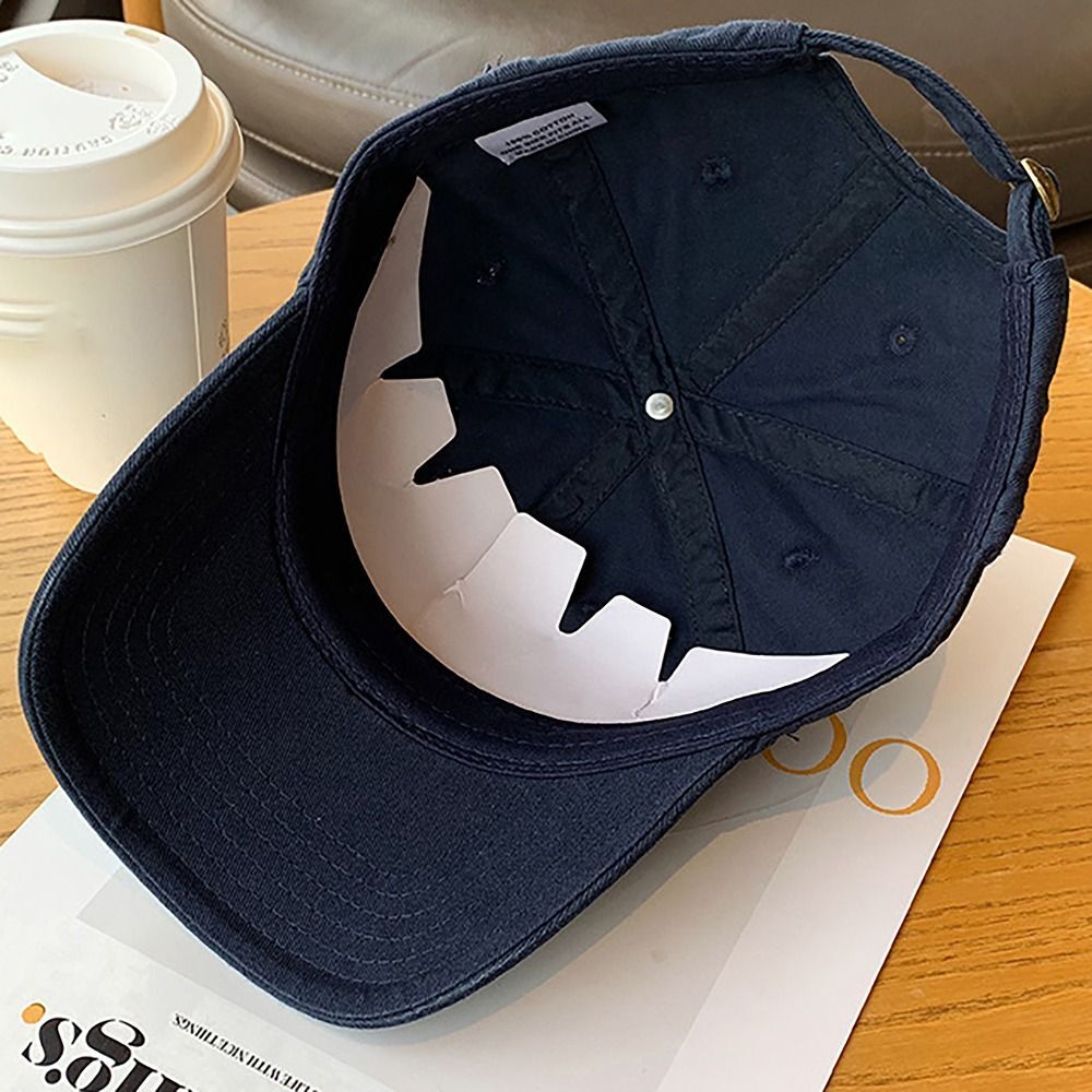 Face Smaller Baseball Cap Sun Protection Peaked Hat Hip Hop Hat Couples ...