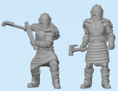 Star Wars Legion Miniatures - Forge Master Mandalorian THE ARMORER ...