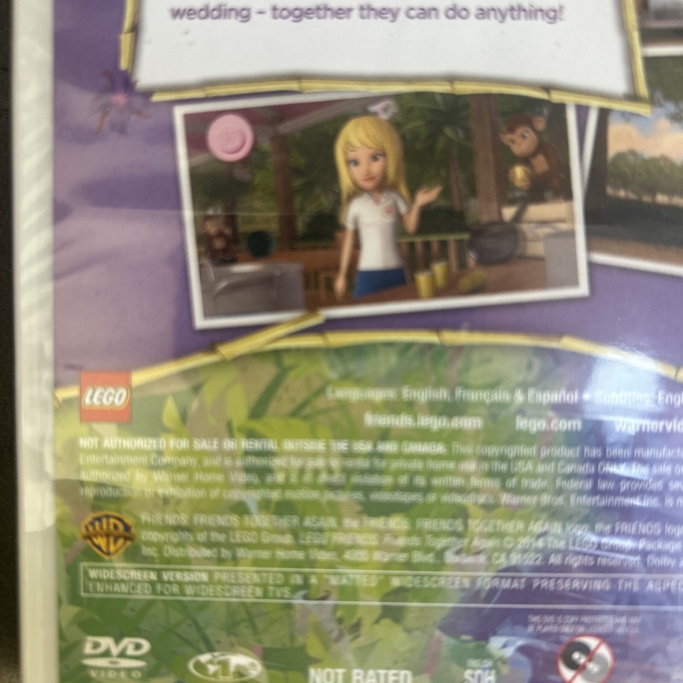 Lego Friends - Friends Together Again DVD - Fun Bonus Gift | eBay