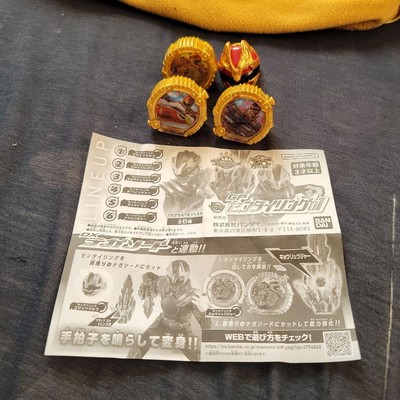Power Rangers No.1 Sentai Gozyuger GP Sentai Ring 01 set of 4 Japan FreeShipping | eBay