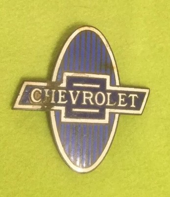 Vintage ~ Original~ CHEVROLET ~ Radiator Emblem ~ 29-30's | eBay