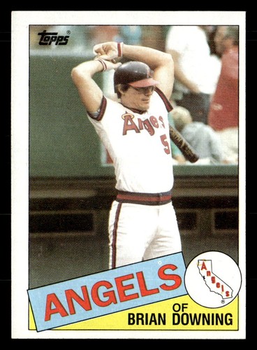 Brian Downing 1985 Topps Card #374 California Angels | eBay