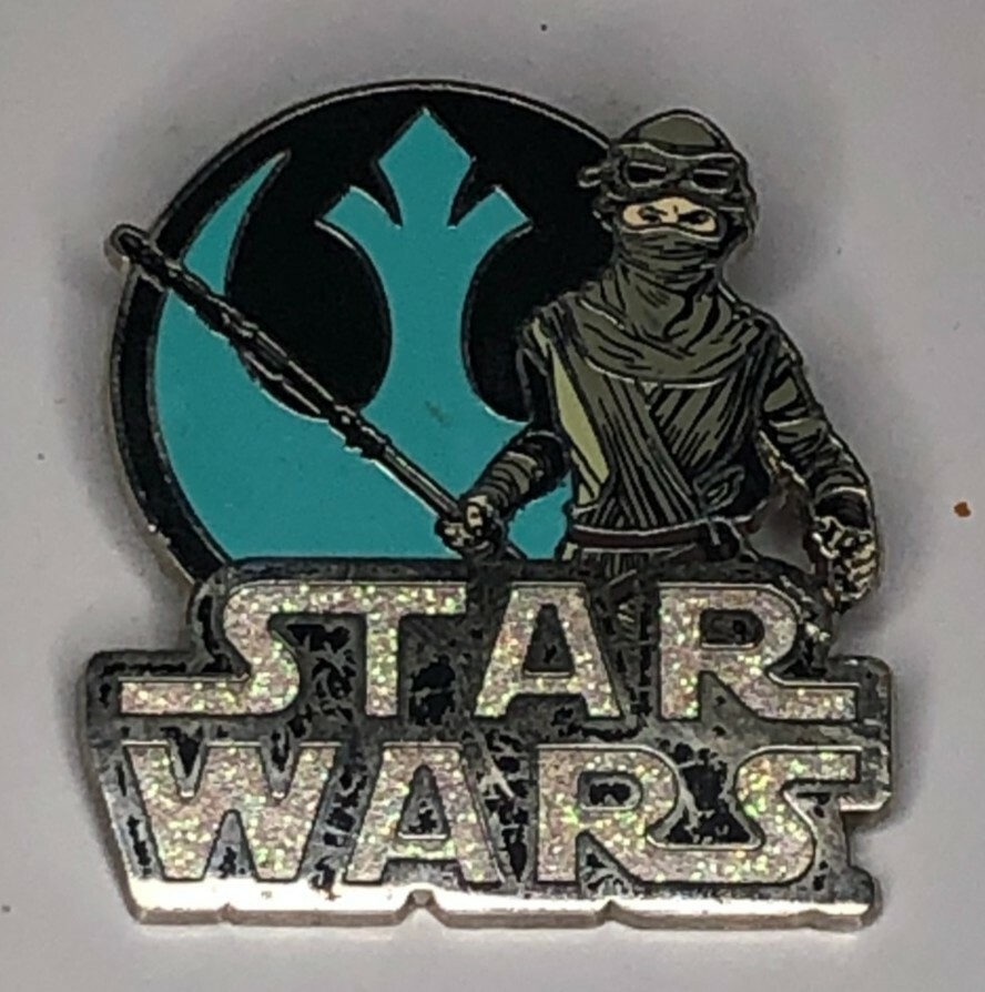 disney star wars the force awakens rey rebel alliance pin | eBay