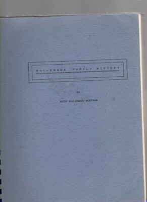 Ballengee Family History | eBay