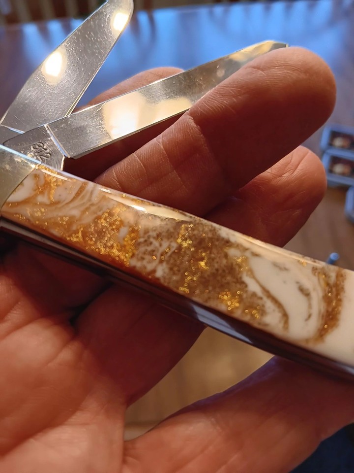 Hen & Rooster Michael Prater Collector's Club Trapper Pocketknife 312 ...