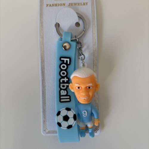 NWT Erling Haaland #9 3D Silicone 2.75” Figure Football Soccer Player ...