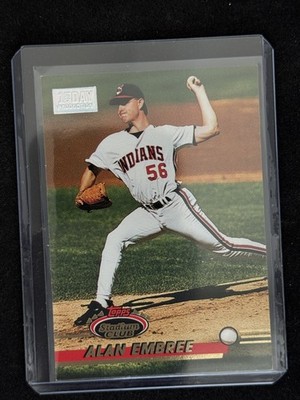 1993 Stadium Club #379 Alan Embree First Day Production | eBay