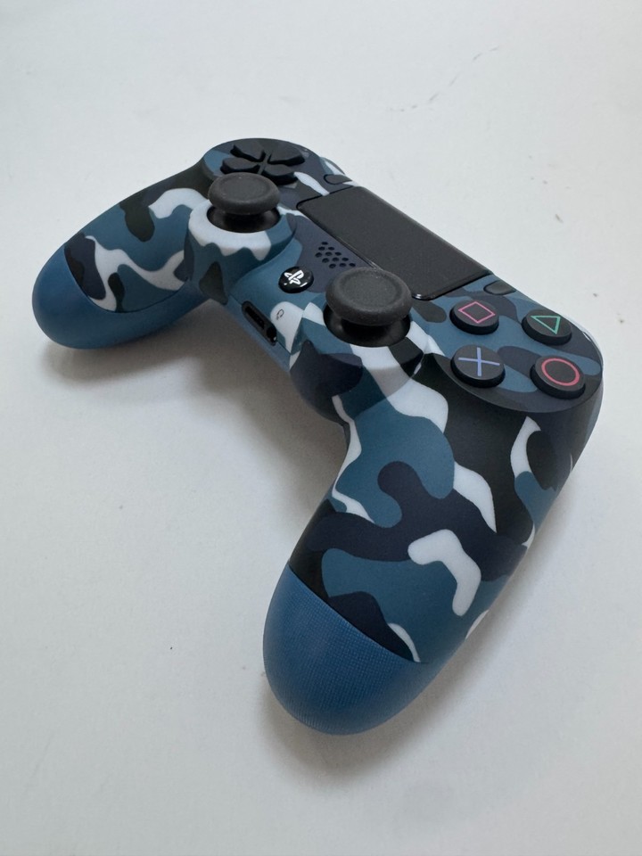 Sony PlayStation 4 PS4 Dualshock 4 Controller Blue Camo Camoflage ...