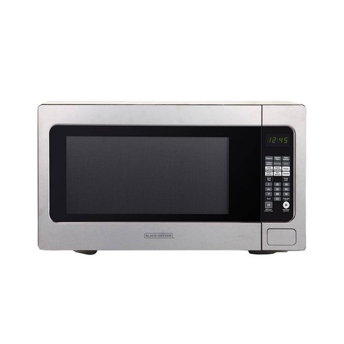 2.2 cu. Ft. Countertop Digital Microwave in Stainless Steel w/Sensor ...