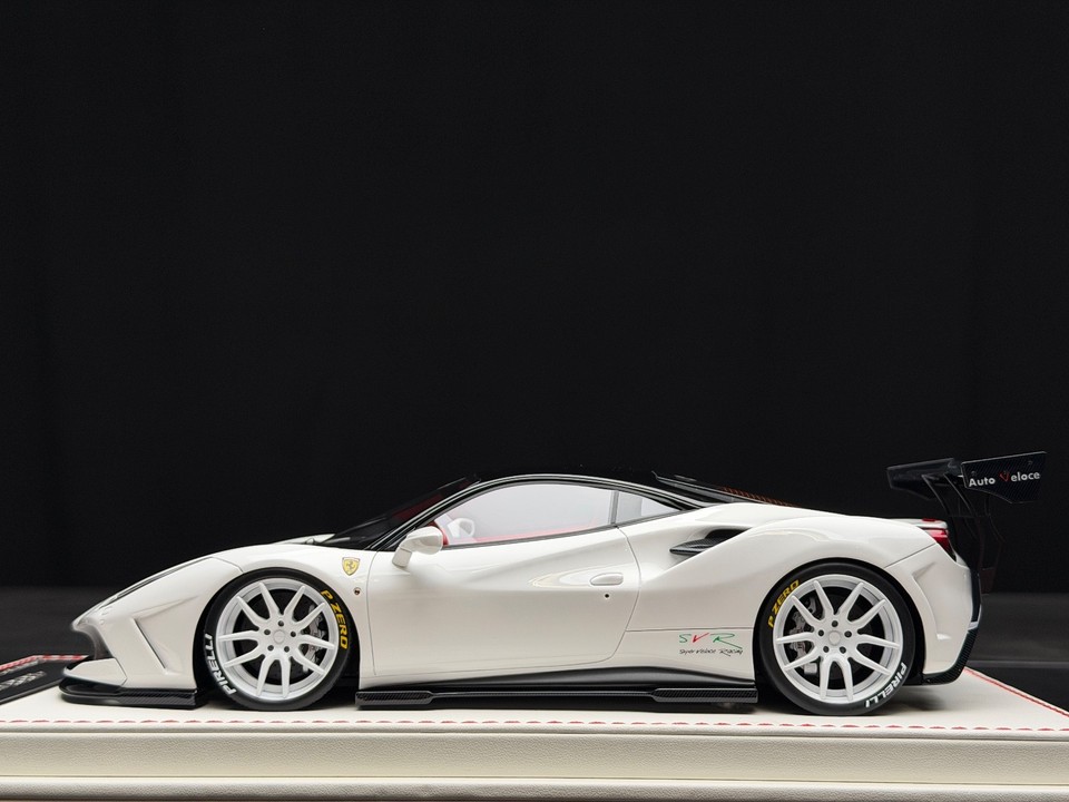 Ferrari 488 GTB SVR (White) [Davis & Giovanni] 1:18 scale - 1 OF 1 | eBay