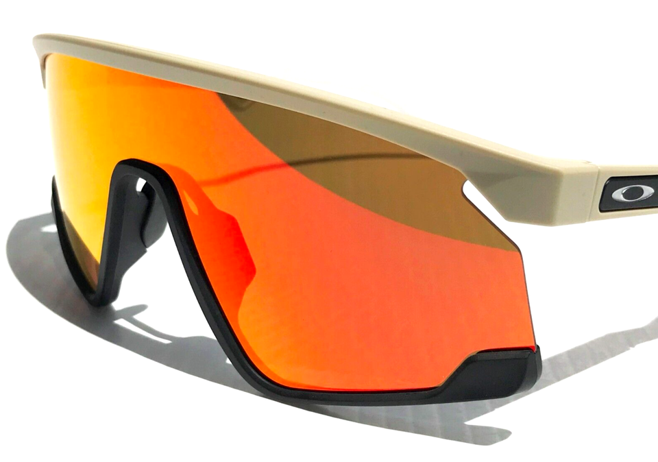 NEW Oakley BXTR Matte Desert Tan PRIZM Ruby Mirror Lens Sunglass 9280 ...