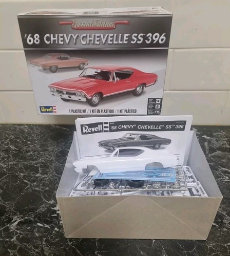 Revell 68 Chevy Chevelle SS396 85-4445 1/25 Model Kit Open Box Unused ...