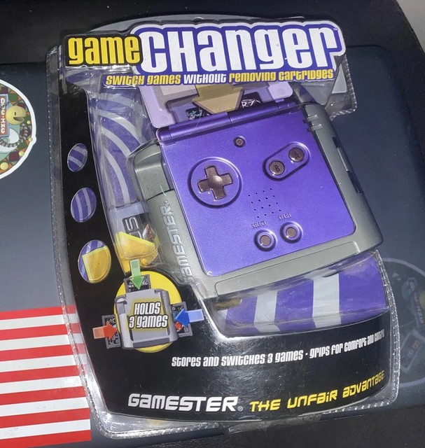 Nintendo Gameboy Advance SP GBA Game Cartridge Changer Radica Gamester ...